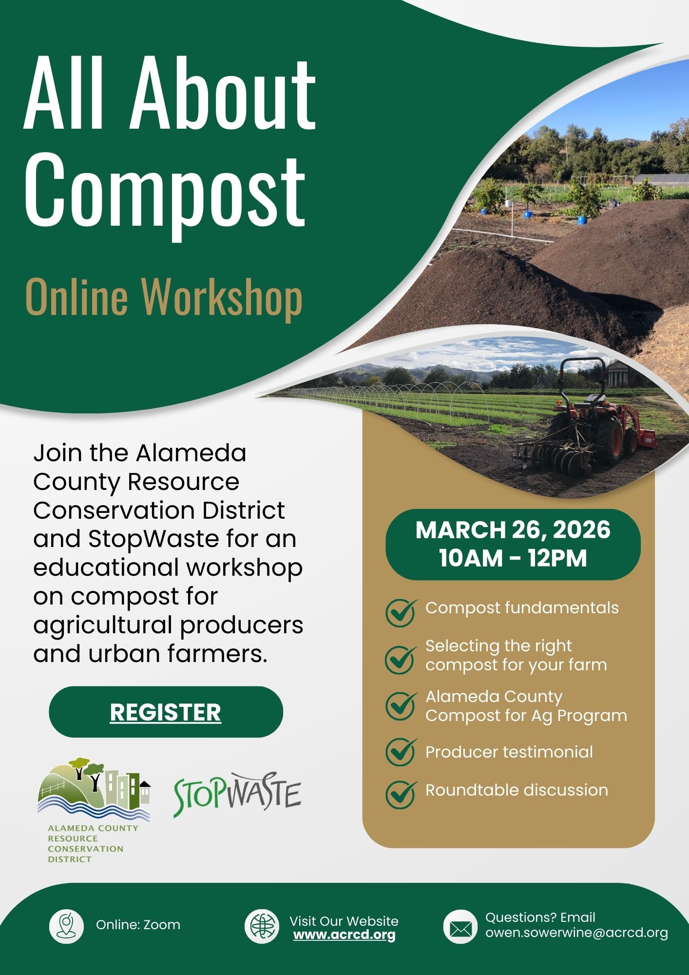 Alameda County Resource Conservation District (ACRCD) – A partnership ...